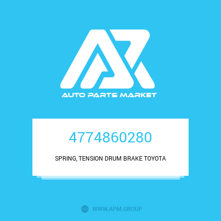 4774860280 'SPRING,TENSIONDRUMBRAKE' buy in Dubai