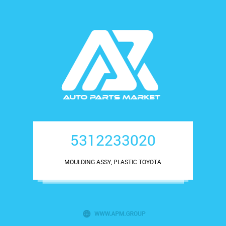 5312233020 'MOULDING ASSY, PLASTIC' buy in Dubai