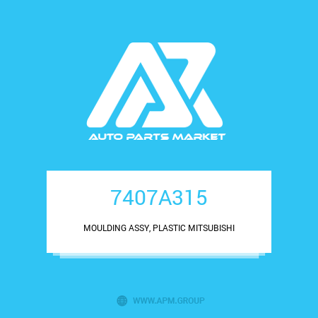 7407A315 MOULDING ASSY, PLASTIC buy in Dubai