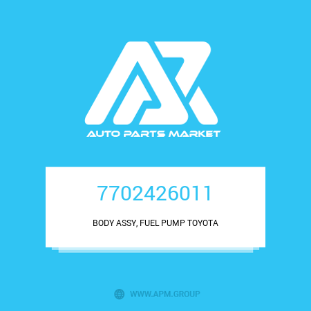 7702426011 'BODY ASSY, FUEL PUMP' buy in Dubai