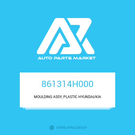 861314H000 MOULDING ASSY, PLASTIC buy in Dubai