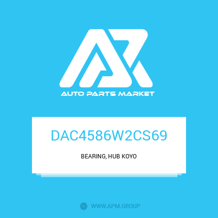 DAC4586W2CS69 BEARING, HUB buy in Dubai