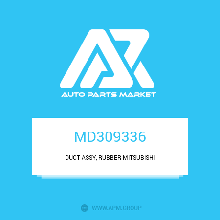 MD309336 DUCT ASSY, RUBBER buy in Dubai
